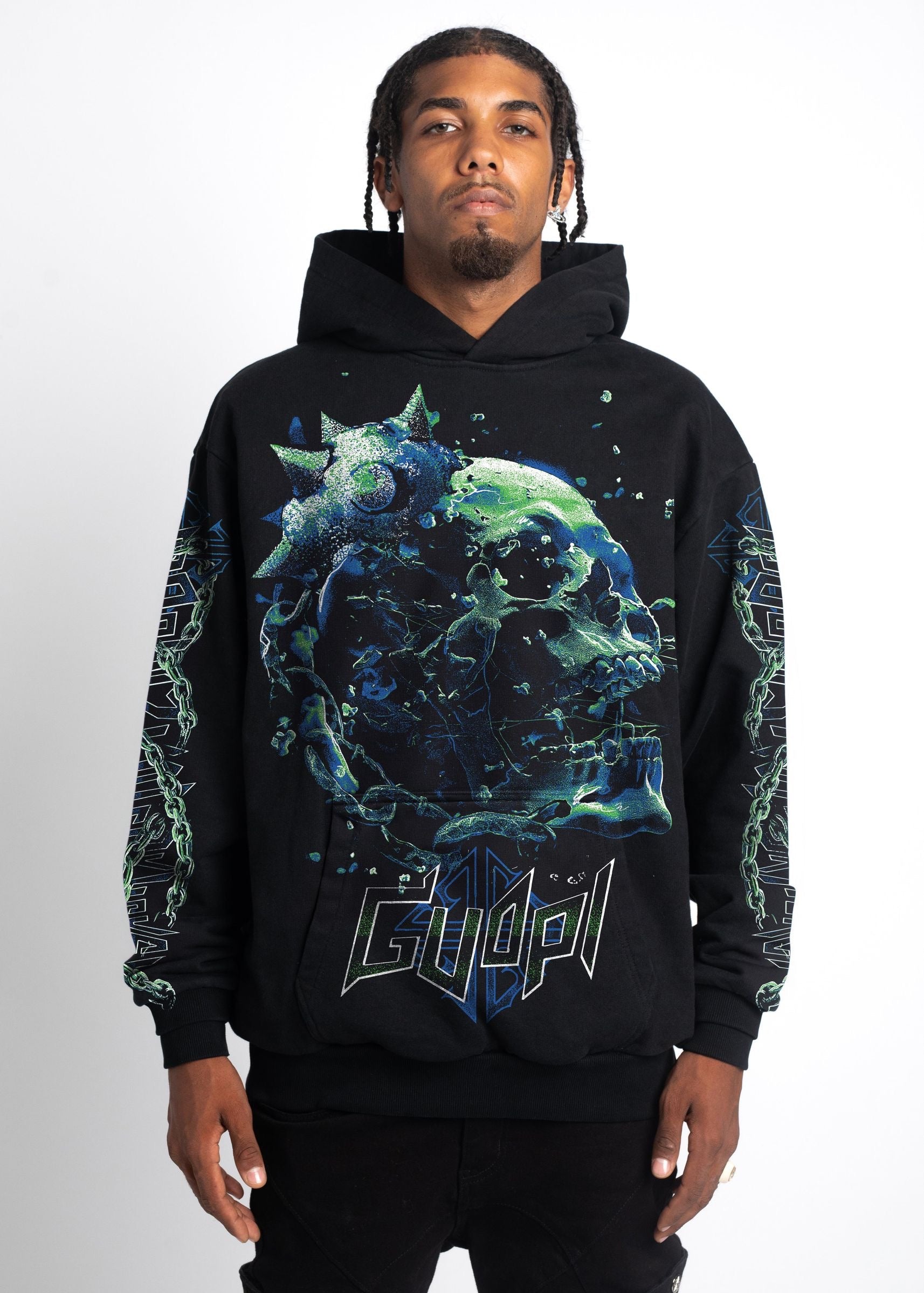 GUAPI SKULL CRACKER HOODIE – Royalty DFW