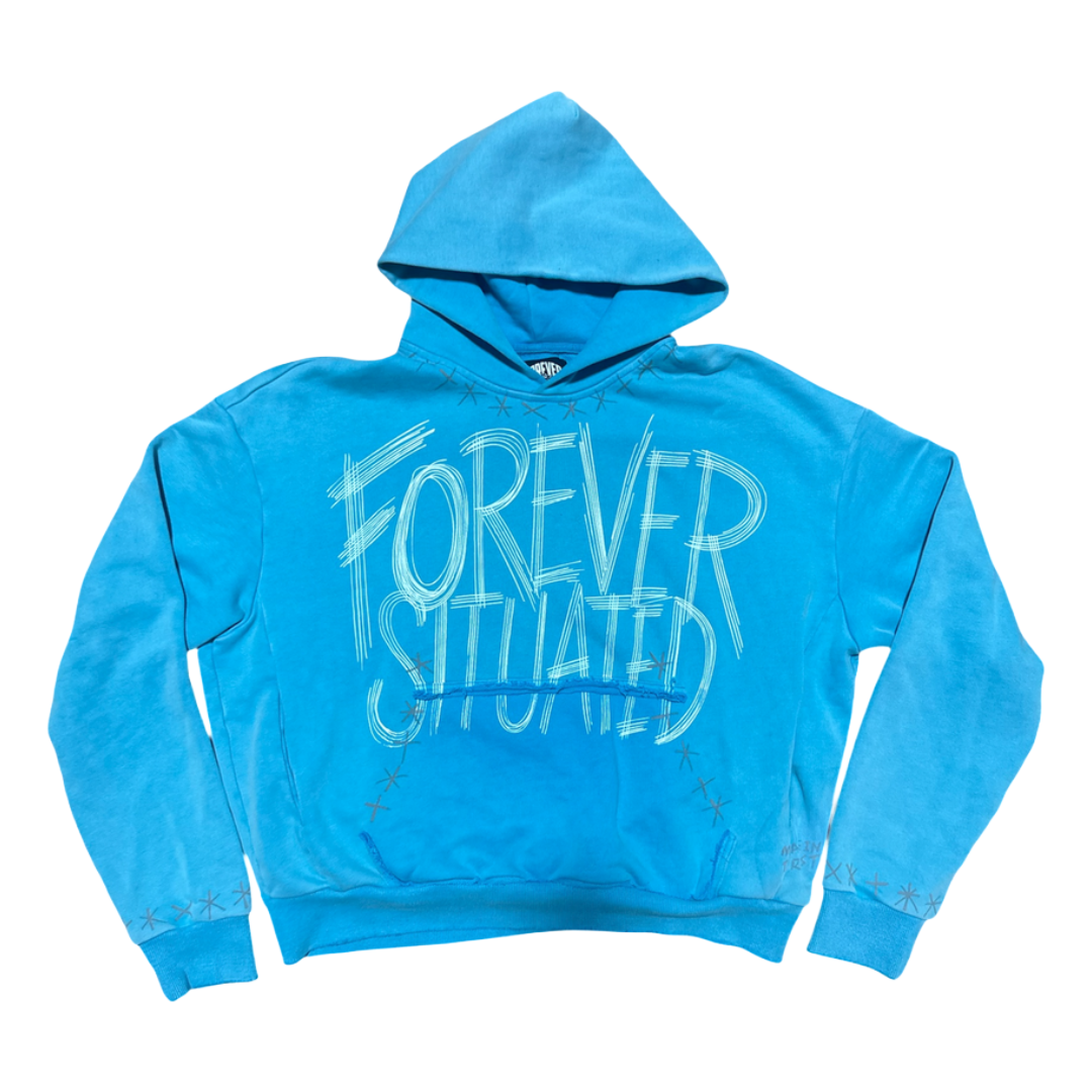 FS "THE FUTURE" HOODIE - BLUE – Royalty DFW